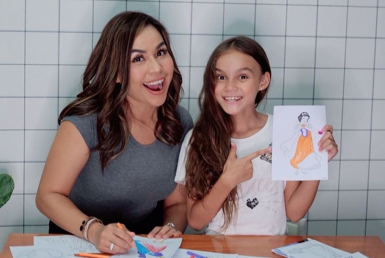Melaney Ricardo Ungkap Sang Anak Chloe Miliki Bakat Sebagai Komedian ...