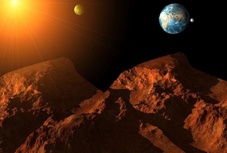 Olympus Mons, Gunung Api di Mars Terbesar di Tata Surya #AkuBacaAkuTahu ...