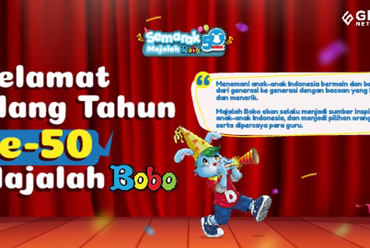 Semarak 50 Tahun Majalah Bobo: Teman Belajar dan Bermain dari Generasi ...
