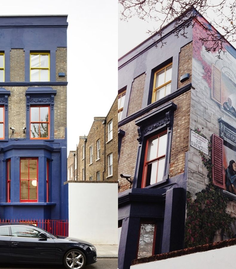 Apartemen Mural Gaya Victorian