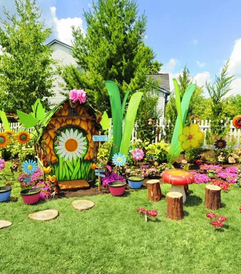 Ini 6 Inspirasi Desain Taman Rumah Layaknya Negeri Dongeng Ciptaan Disney