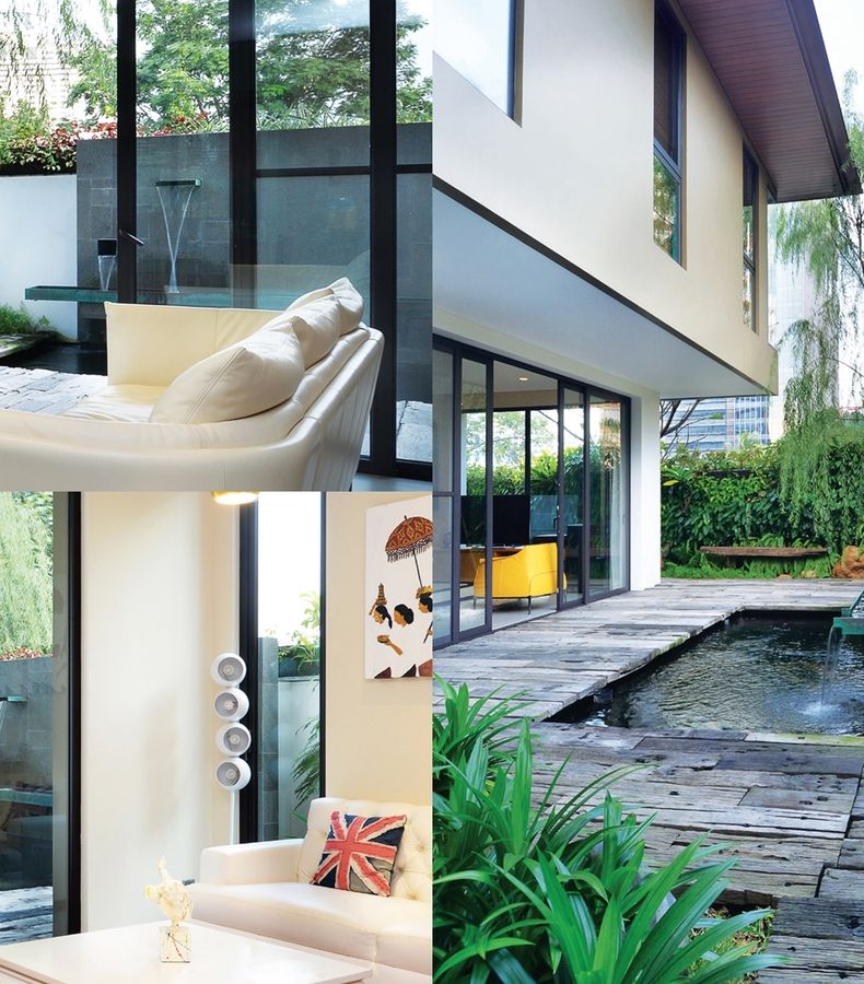 Ruang Keluarga Menyatu dengan Alam Setelah di Renovasi. Rubah Layout ...