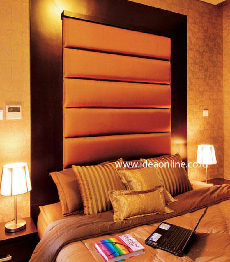 Backdrop Empuk untuk Sandaran Tempat Tidur