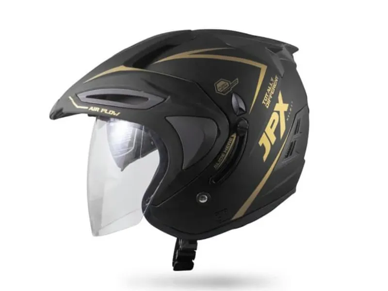 5 Rekomendasi Helm Brand Lokal Warna Hitam dengan Harga 300 Ribuan