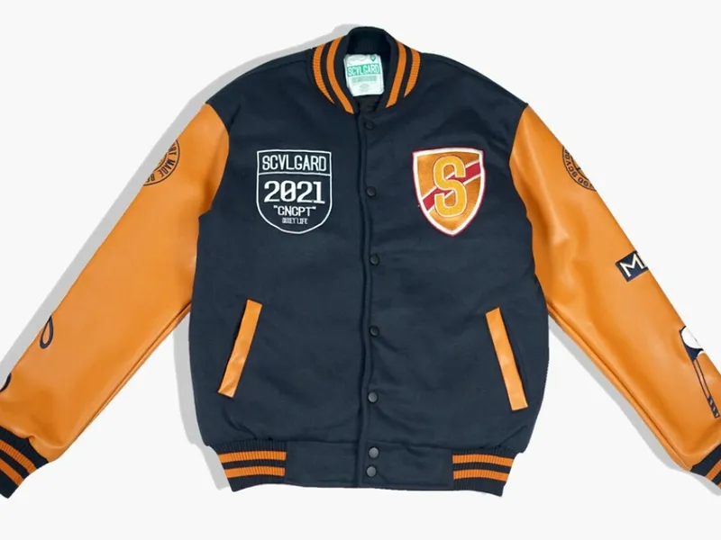 5 Rekomendasi Jaket Varsity Brand Lokal Warna Navy Harga Terjangkau