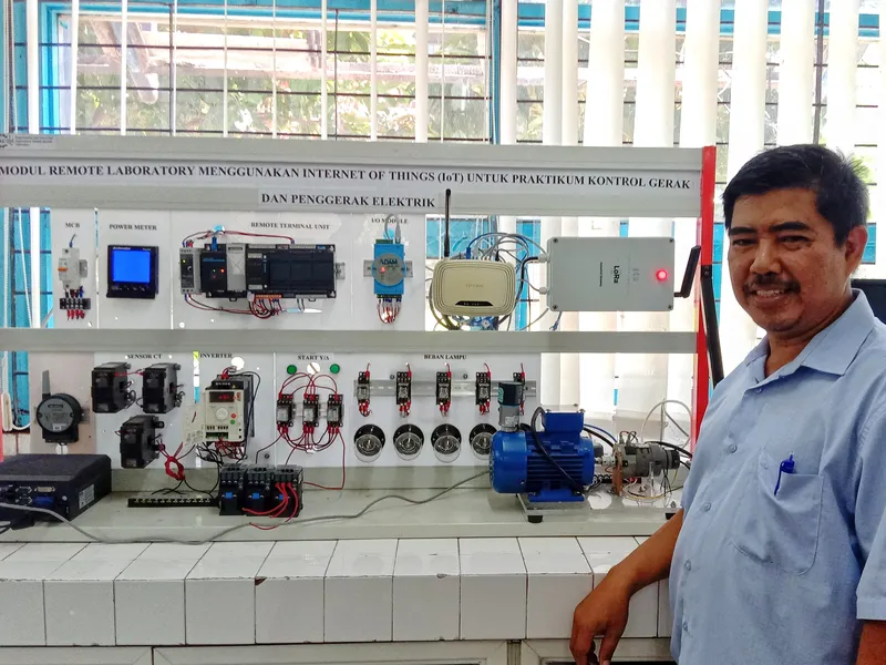 Dosen ITS Bikin Remote Laboratorium, Praktikum Bisa Dari Mana Saja