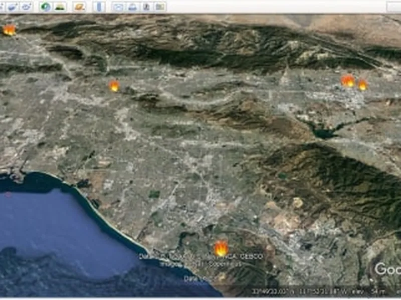 Gunakan Aplikasi Ini Buat Melacak Kebakaran Secara Real Time