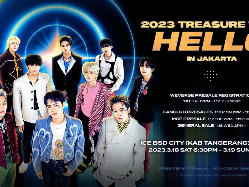 Konser Treasure di Indonesia 2023: Informasi Lengkap Jadwal, Lokasi ...