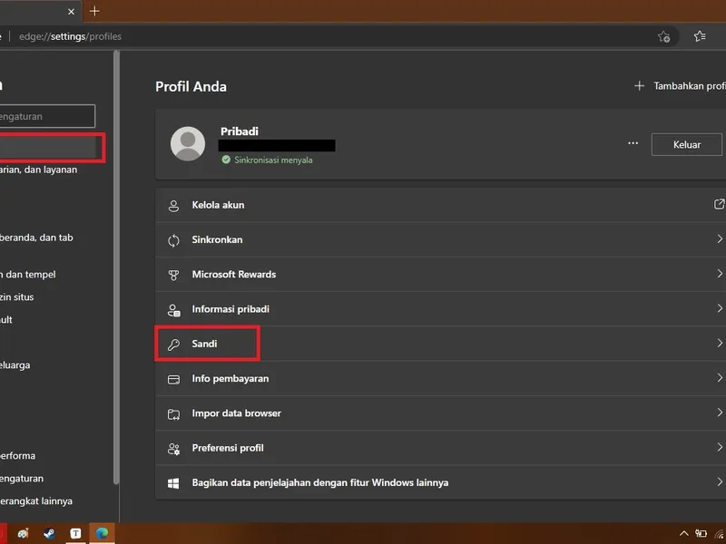 Cara Simpan Password Otomatis di Microsoft Edge, Aman Kok! - Page all