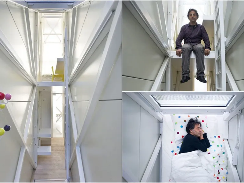 Inilah Isi ‘The Keret House’! Rumah Tersempit di Dunia Karya Jakub Szczesny