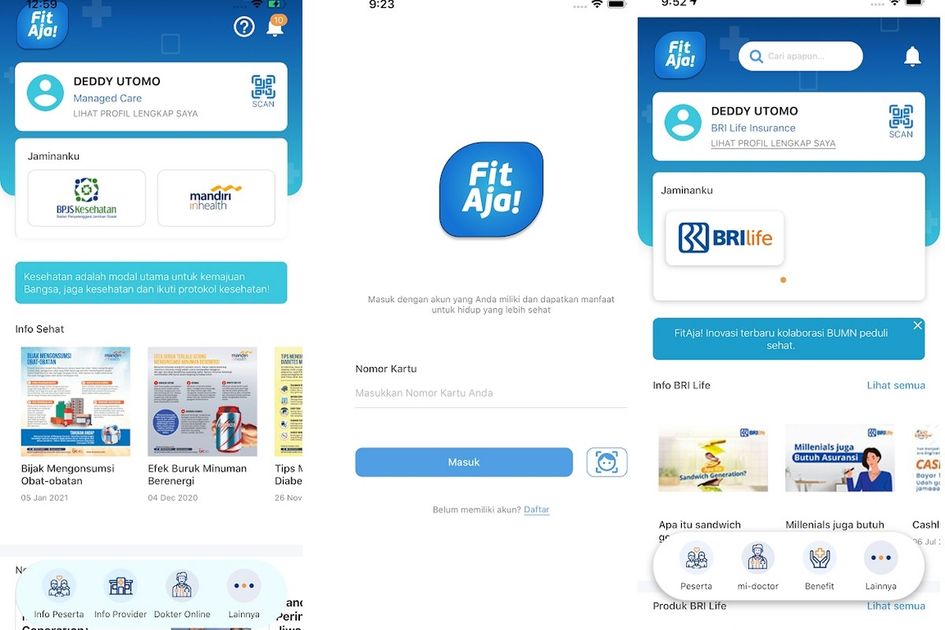 Kementerian BUMN, Mandiri Inhealth dan 7 BUMN Luncurkan SuperApp FitAja!