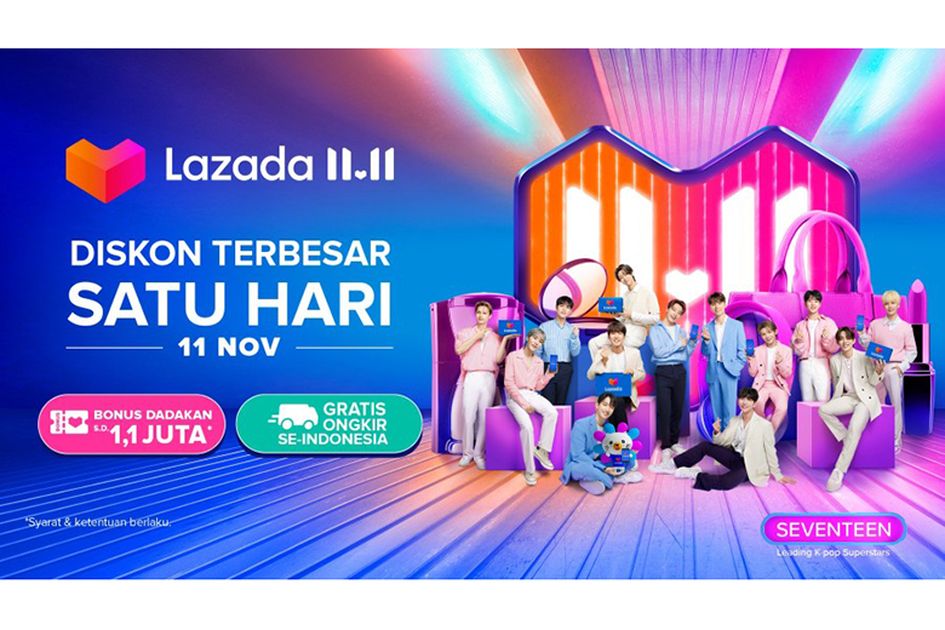 Lazada 11.11 Bikin Kamu Bahagia Seharian, Diskon Terbesar Satu Hari ...