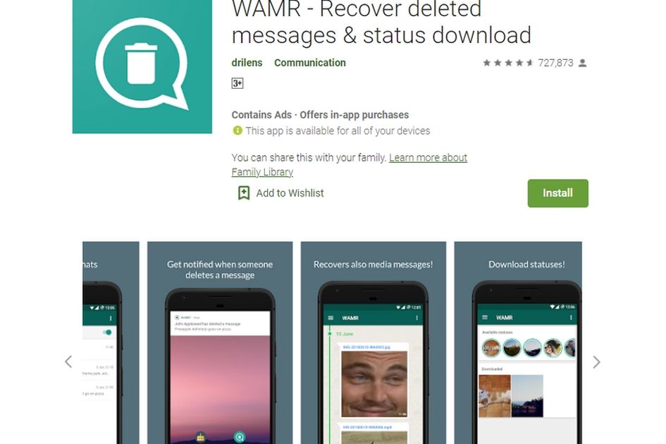 Aplikasi WAMR Bisa Kembalikan Chat WA yang Sudah Dihapus, Amankah ...