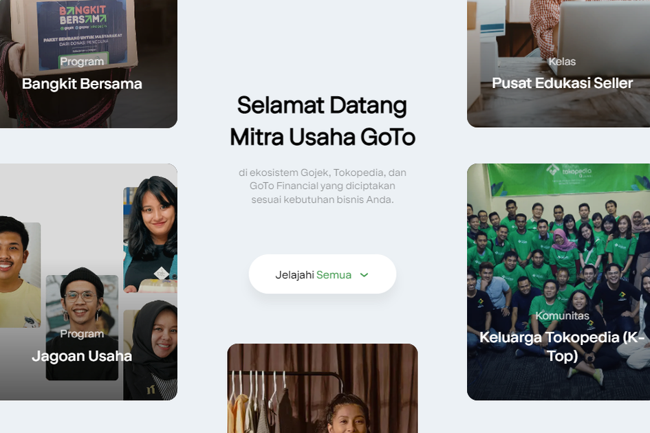 Situs Mitra Usaha GoTo Resmi Meluncur, Ini Daftar Layanannya!