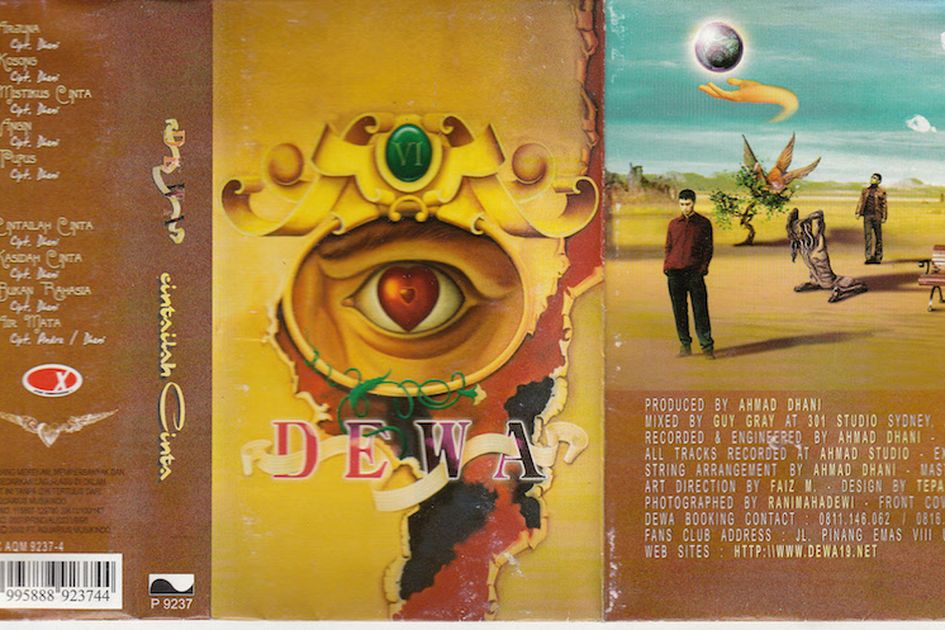 Cover Album 'Cintailah Cinta' Dianggap Simbol Illuminati, Ahmad Dhani ...