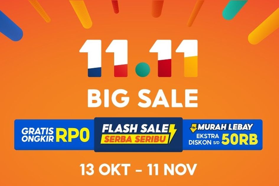 Lengkap! Kalender Promo Shopee 11.11 Big Sale 2022, Ada Flash Sale Serba Seribu Hingga Diskon ...