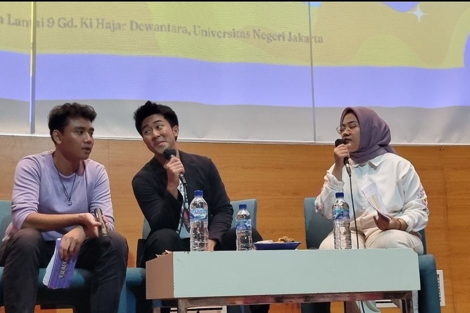 Mau Jadi Penyiar? Simak Sharing dari Narendra Pawaka di Erafest UNJ 2022!