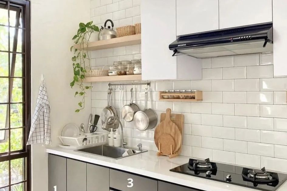 Dipasangi Kabinet Anti Sumpek, Desain Dapur Sempit Dijamin Tetap Rapi ...