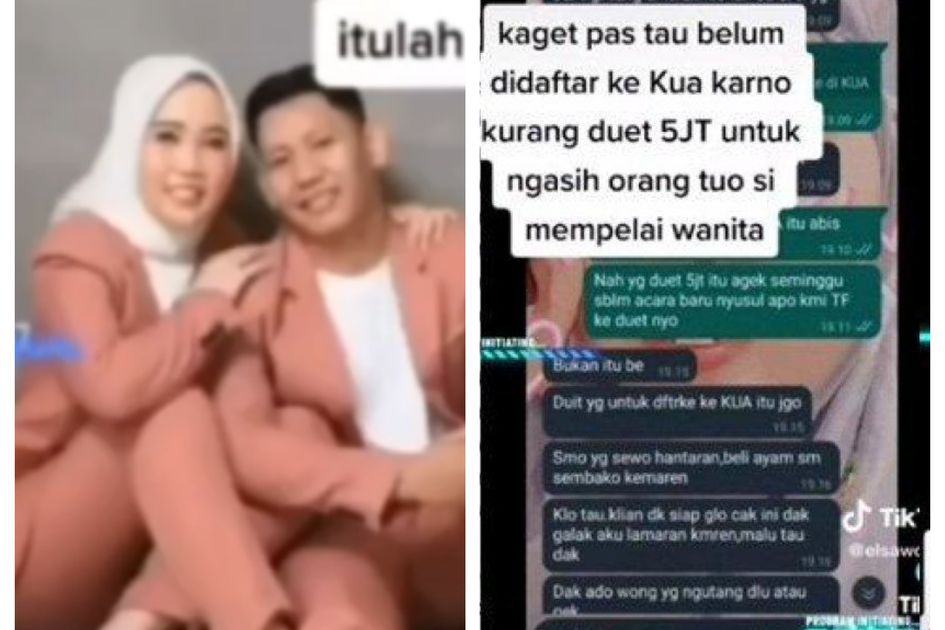 Yessy Jilid II? Wanita ini Gagal Nikah Gegara Uang Kurang Rp700 Ribu, Netizen: Gatel Banget Sama ...