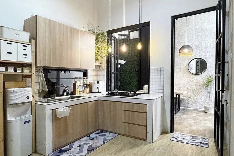 Trik Buat Desain Dapur Kecil Terlihat Lebih Besar, Foto Interiornya Bikin Rumah Minimalis ...
