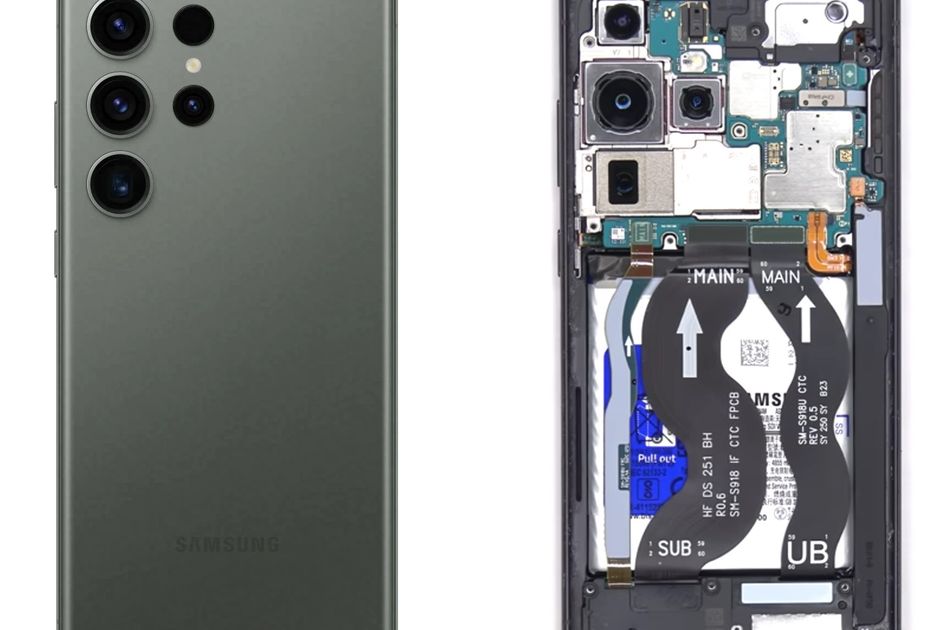 Teardown Ungkap Service Baterai Samsung Galaxy S23 Ultra Lebih Mudah