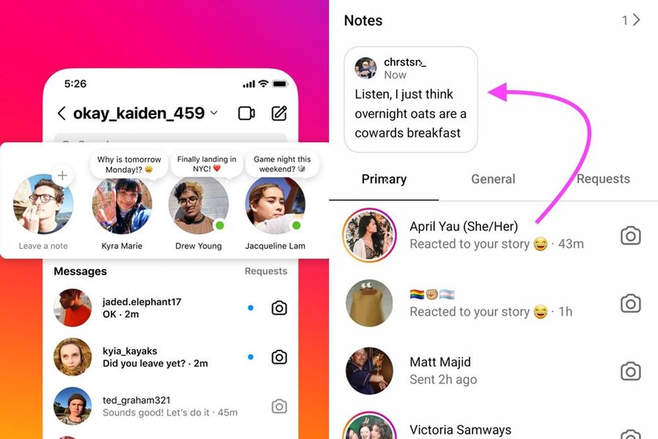 Berita Instagram Notes Terbaru Hari Ini - Grid.ID