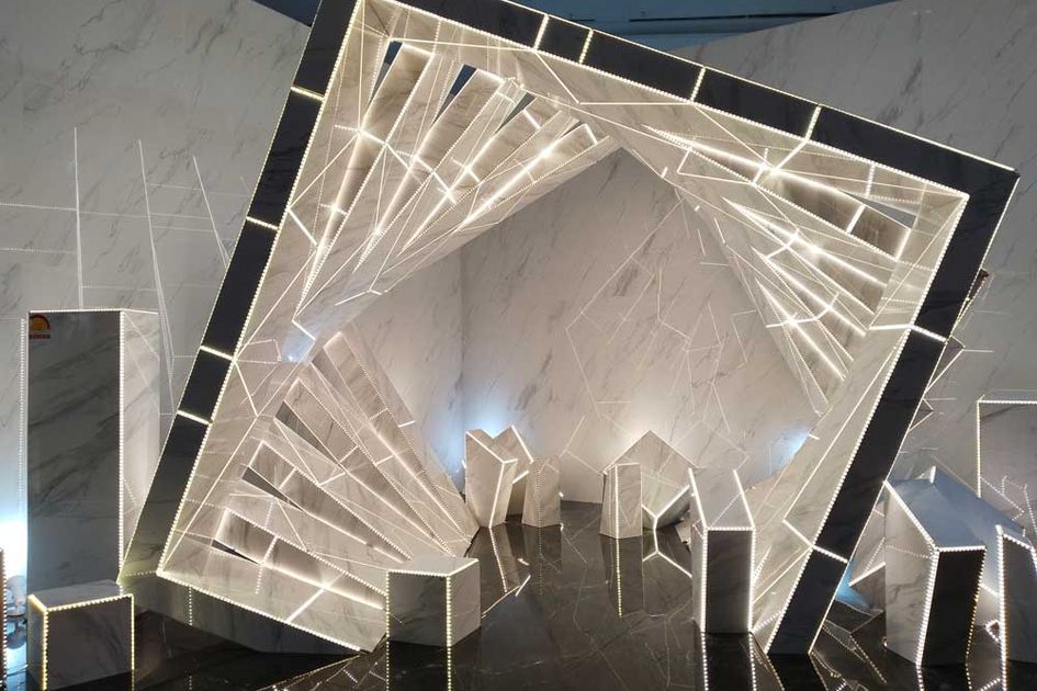 Roman Hadirkan Ubin Granit Grande di Pameran Keramika 2023