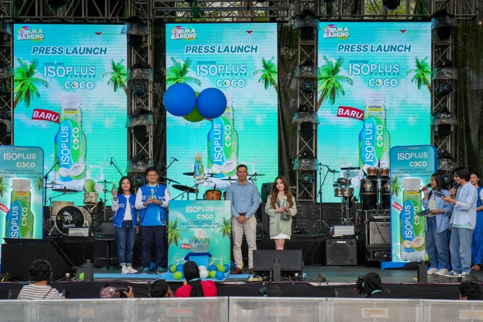 IsoPlus COCO: Minuman Isotonik dengan Sensasi Kesegaran Air Kelapa Muda ...