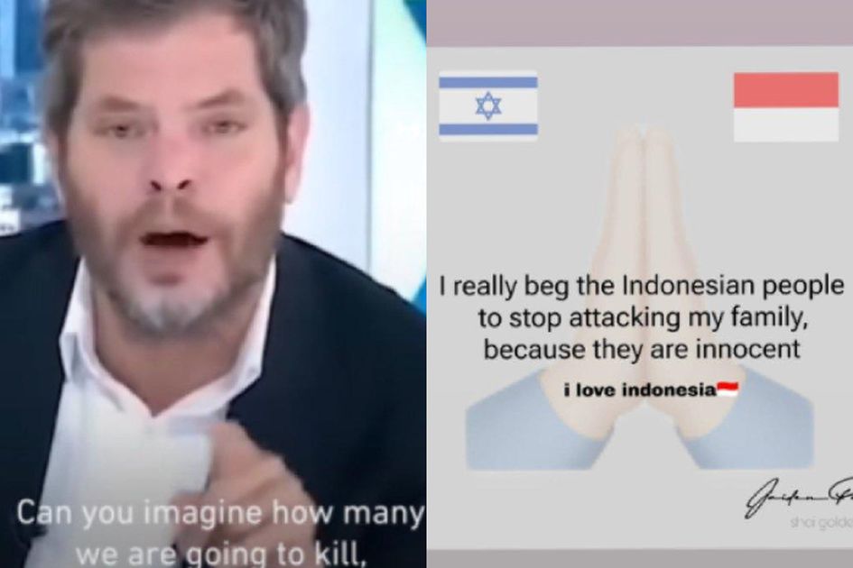 Presenter TV Israel Shai Golden Ngemis Ampun ke Rakyat Indonesia, Tak ...