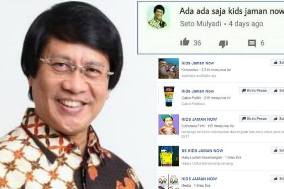 Kak Seto Cuma Ketawa Lihat Meme Sleding dan Kids Zaman Now, "Yang ...