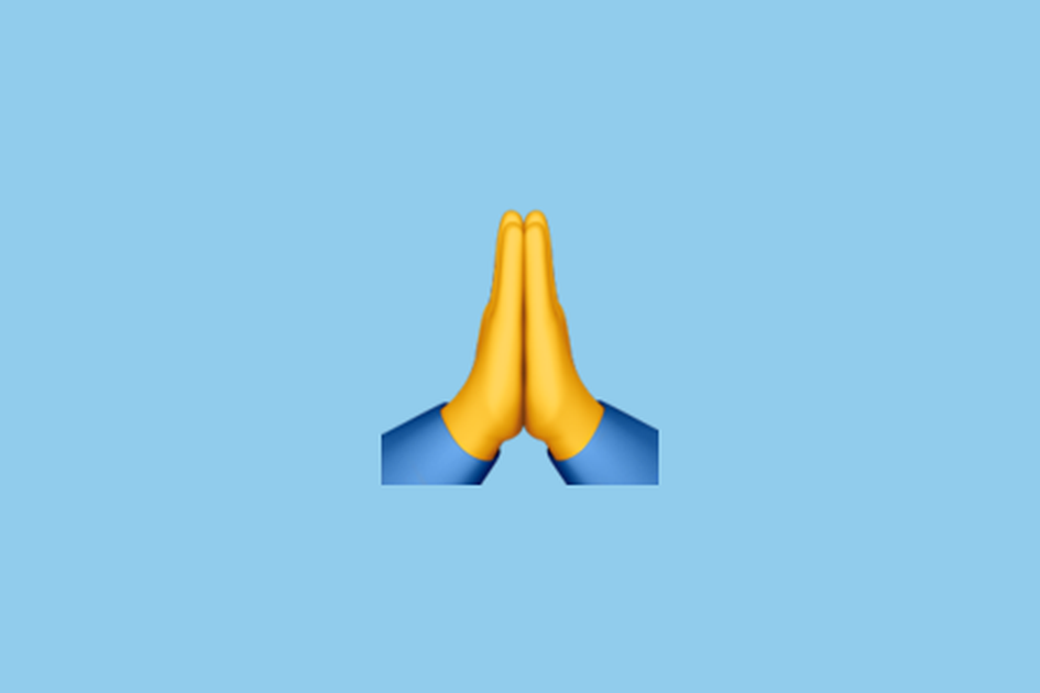 Kita Semua Salah, Makna Emoji Dua Tangan Menyatu Ternyata Bukan Berdoa ...