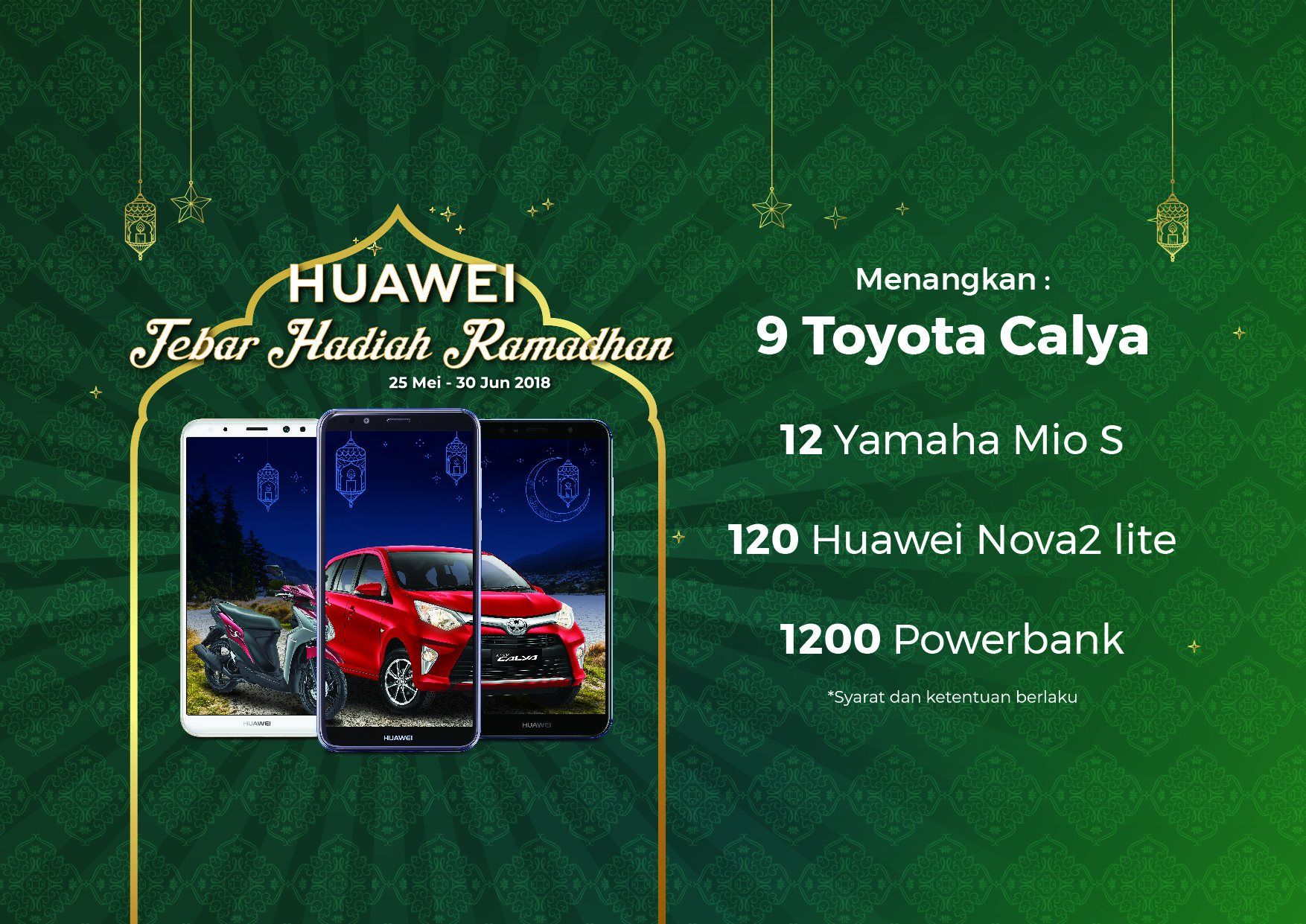 Beli Hape Huawei Bisa Dapat Mobil Toyota, Begini Cara Mendapatkannya