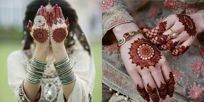 Gambar Henna Tangan Untuk Lebaran