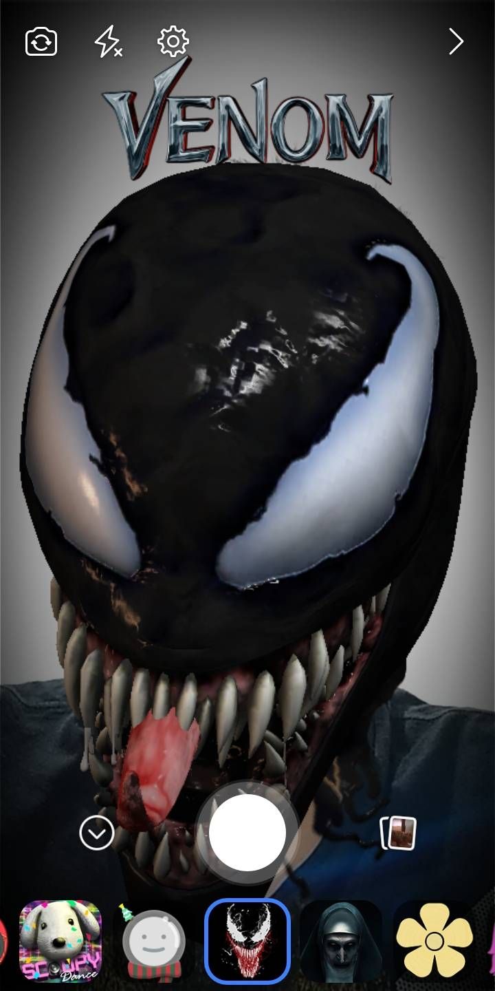 Pengin Jadi Venom? Kamu Bisa Coba Fitur Filter Aplikasi Ini Loh - Page all