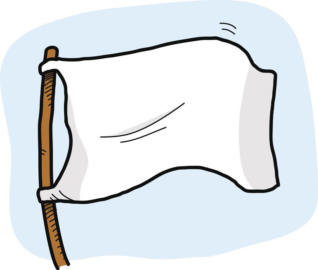 apa maksud bendera putih - Boris Davies