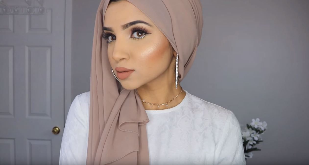 Tutorial Hijab Turban Pesta