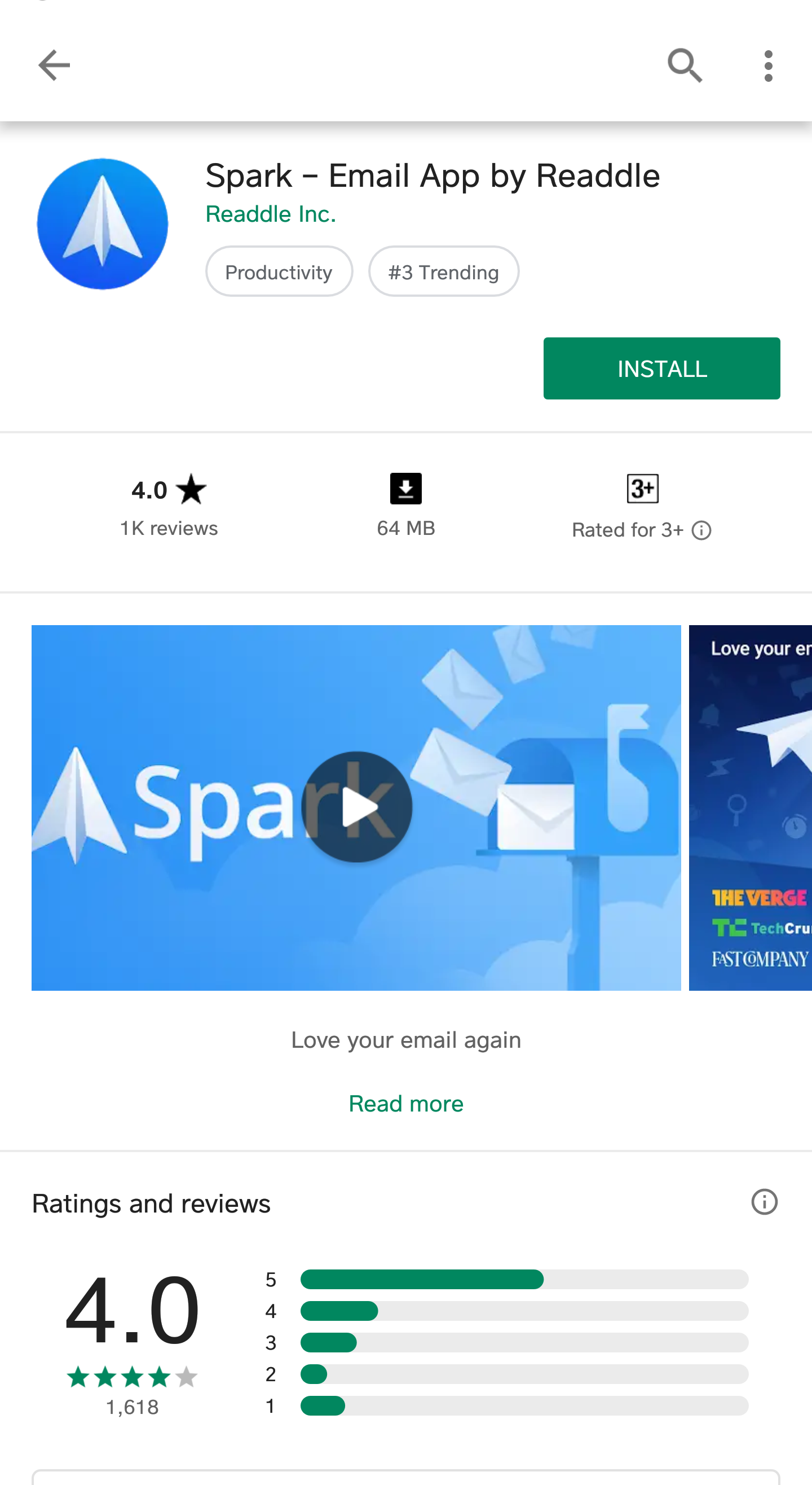 Kejutan Bagi Android User, Spark Email Telah Hadir! Yuk Download ...