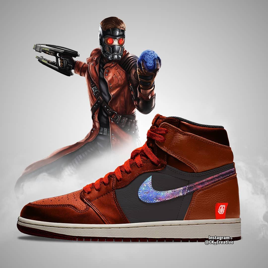 Keren! Pria Ini Buat 10 Desain Nike Air Jordan Edisi Avengers: Endgame