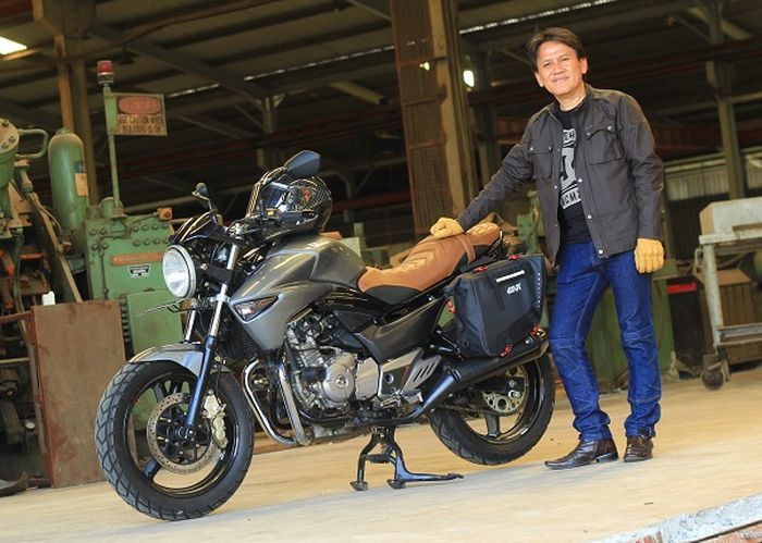 Suzuki Inazuma 250 Modif Scrambler | Reviewmotors.co