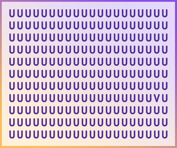 Tes Kejelian Mata: Temukan Huruf yang Berbeda dalam Waktu 10 Detik ...