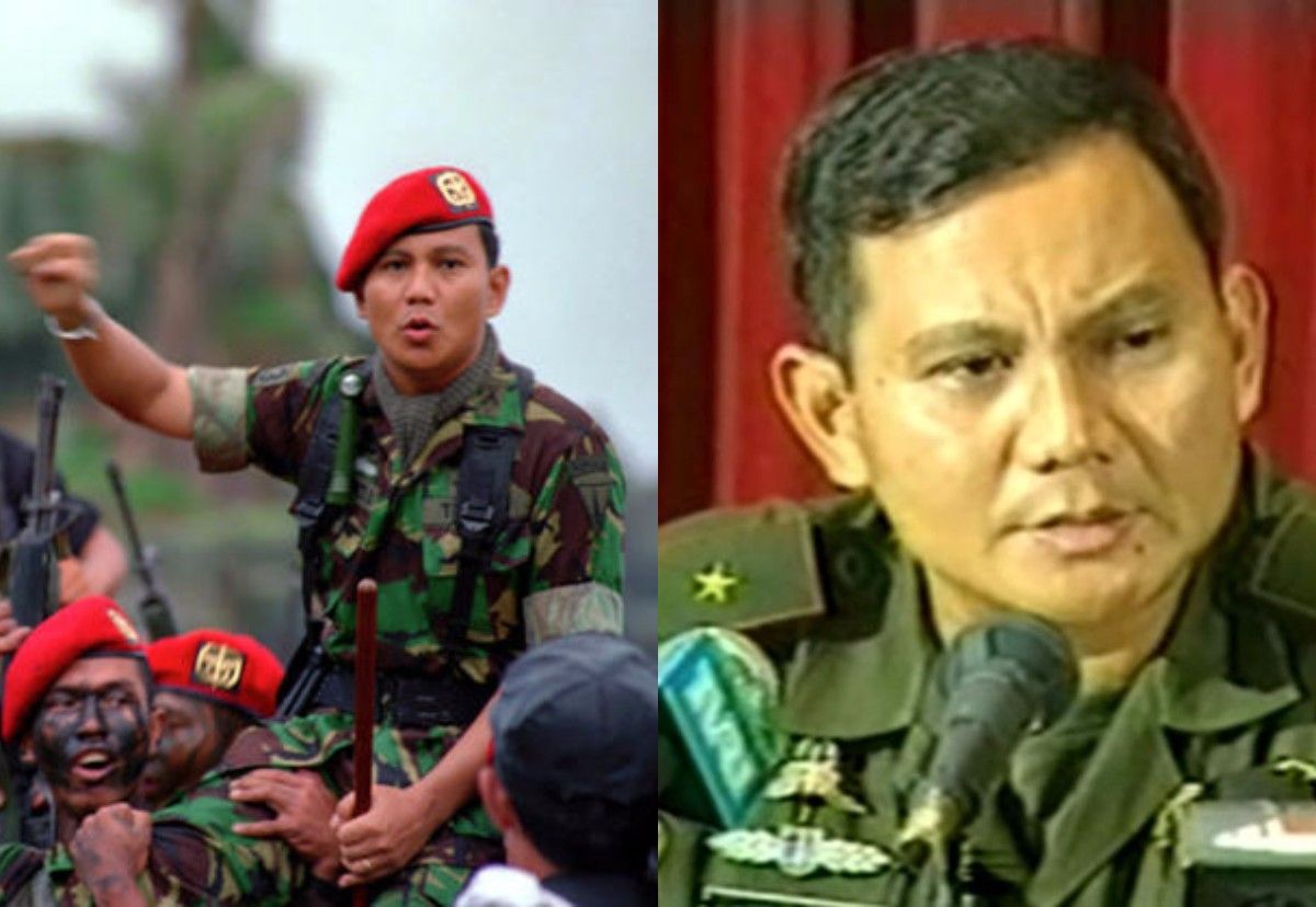 Prabowo Subianto Kopassus