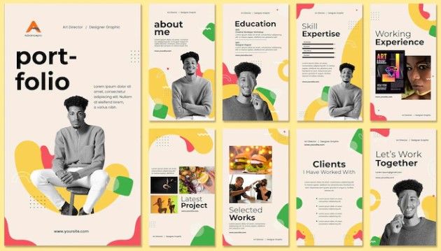 6 Contoh Portofolio, Lengkap dengan Cara Membuatnya - Semua Halaman ...