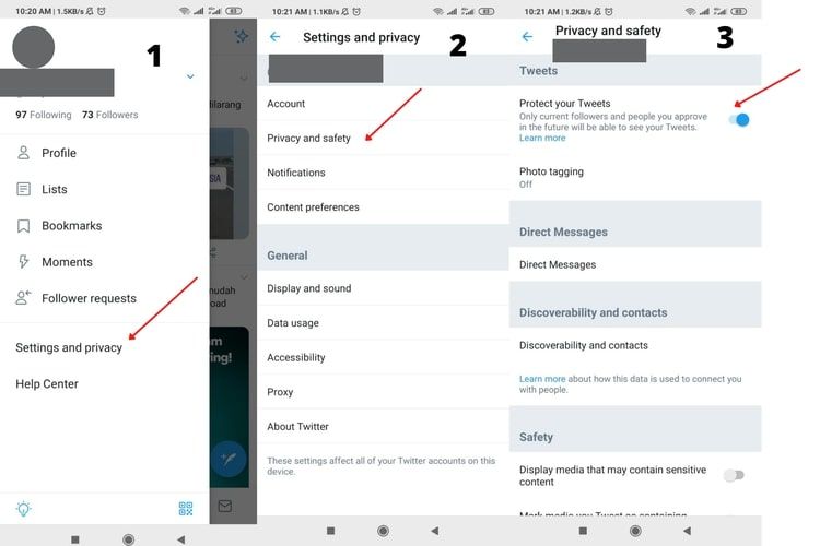 Ini Cara Mengunci Akun Twitter dan Mengubahnya Menjadi Privat - Semua ...