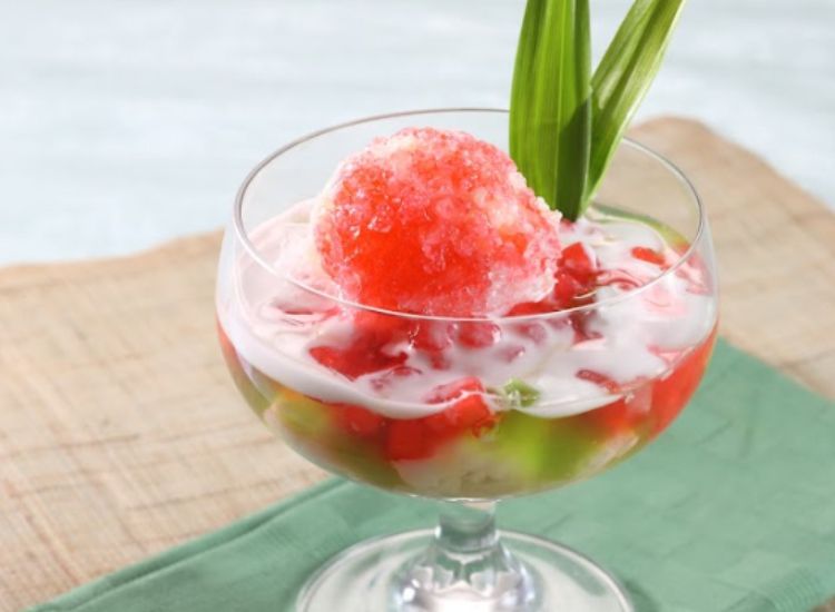 Resep Puding Kopyor Delima, Kudapan Segar Spesial Untuk Di Akhir Pekan ...