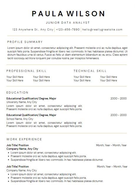 Contoh CV ATS Friendly Lengkap dengan Cara Membuatnya - Halaman 2 ...