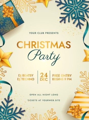 22 Contoh Undangan Natal, Kreatif dan Gak Pasaran! - Sonora.id