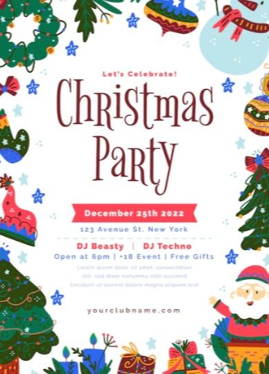 22 Contoh Undangan Natal, Kreatif dan Gak Pasaran! - Halaman 4 - Sonora.id