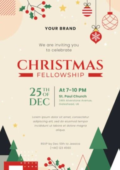 22 Contoh Undangan Natal, Kreatif dan Gak Pasaran! - Halaman 2 - Sonora.id