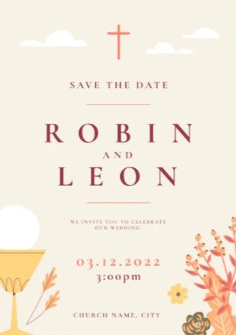 15 Contoh Undangan Pernikahan Kristen, Sederhana dan Estetik! - Semua ...