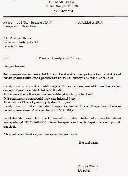 11 Contoh Surat Balasan Penawaran beserta Formatnya, Lengkap! - Semua Halaman - Sonora.id
